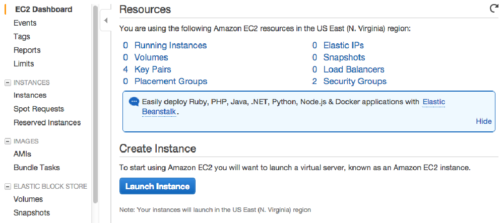 Rancher Docs: Amazon EC2
